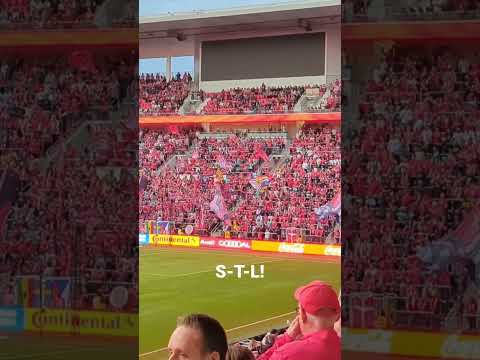 First time at STL City game.
