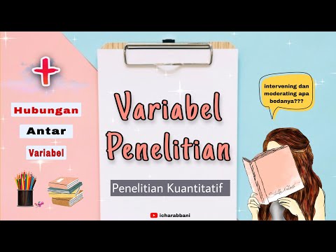 VARIABEL PENELITIAN KUANTITATIF DAN MODEL HUBUNGAN ANTAR VARIABELNYA