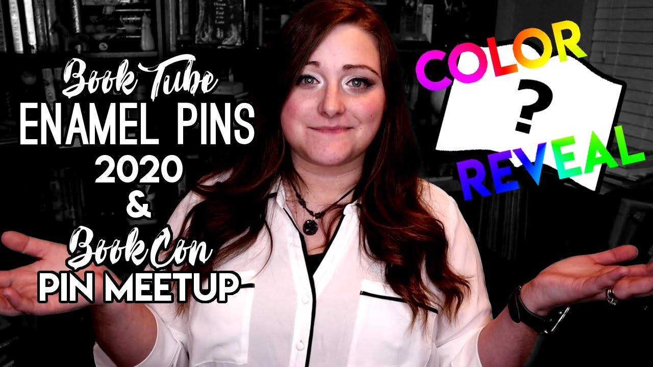 ??? WHAT COLOR IS THE 2020 BOOKTUBE PIN ??? || 2020 Pin Meetup Info!