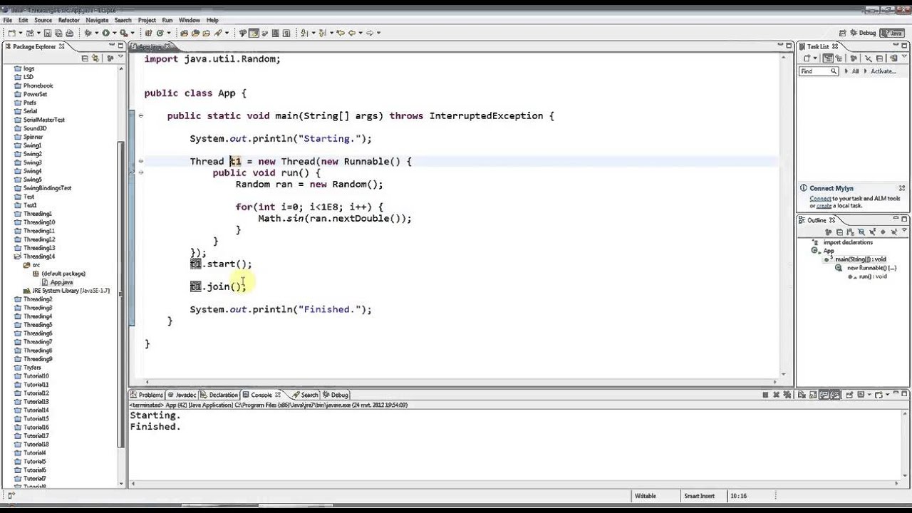 Java Multithreading Lecture 14: Interrupting Threads
