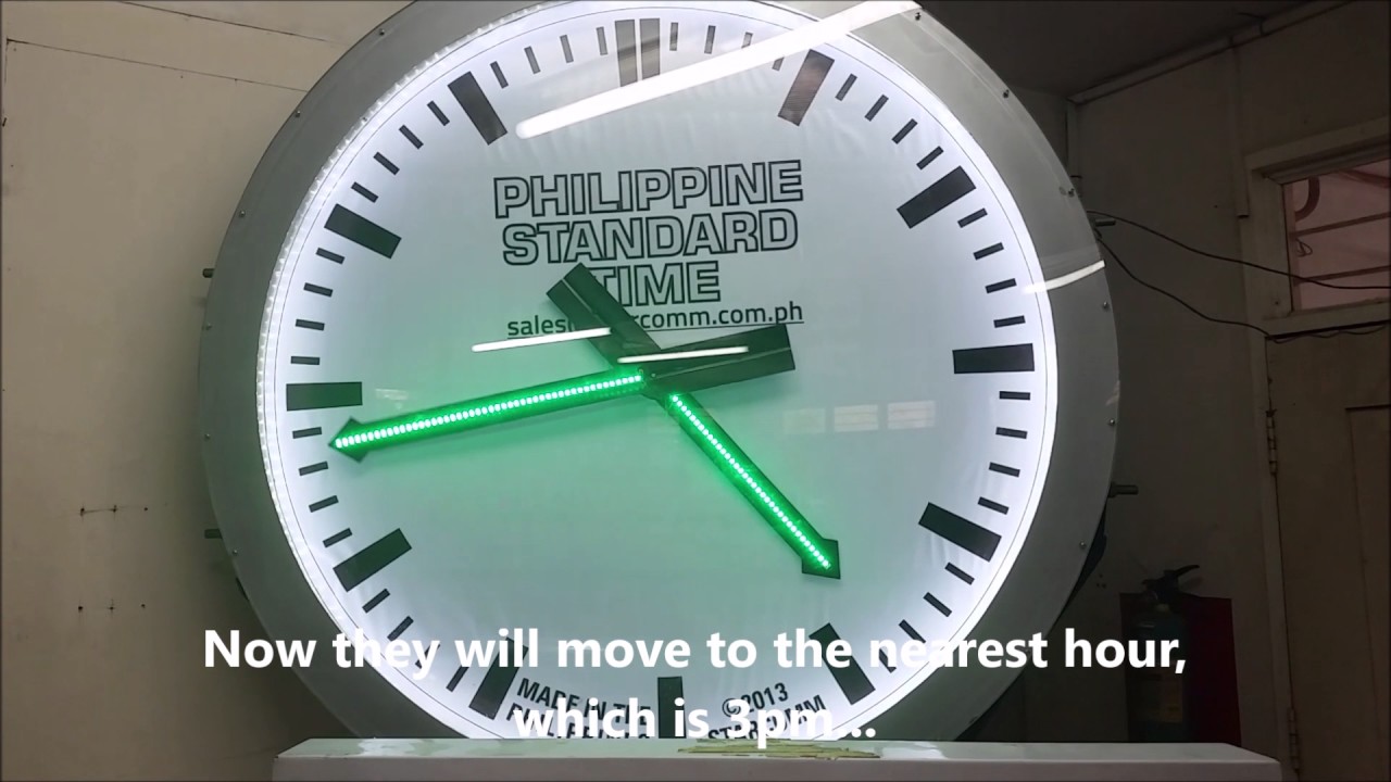 SyncRight Analog GPS Clock - Auto Time Setting Demonstration