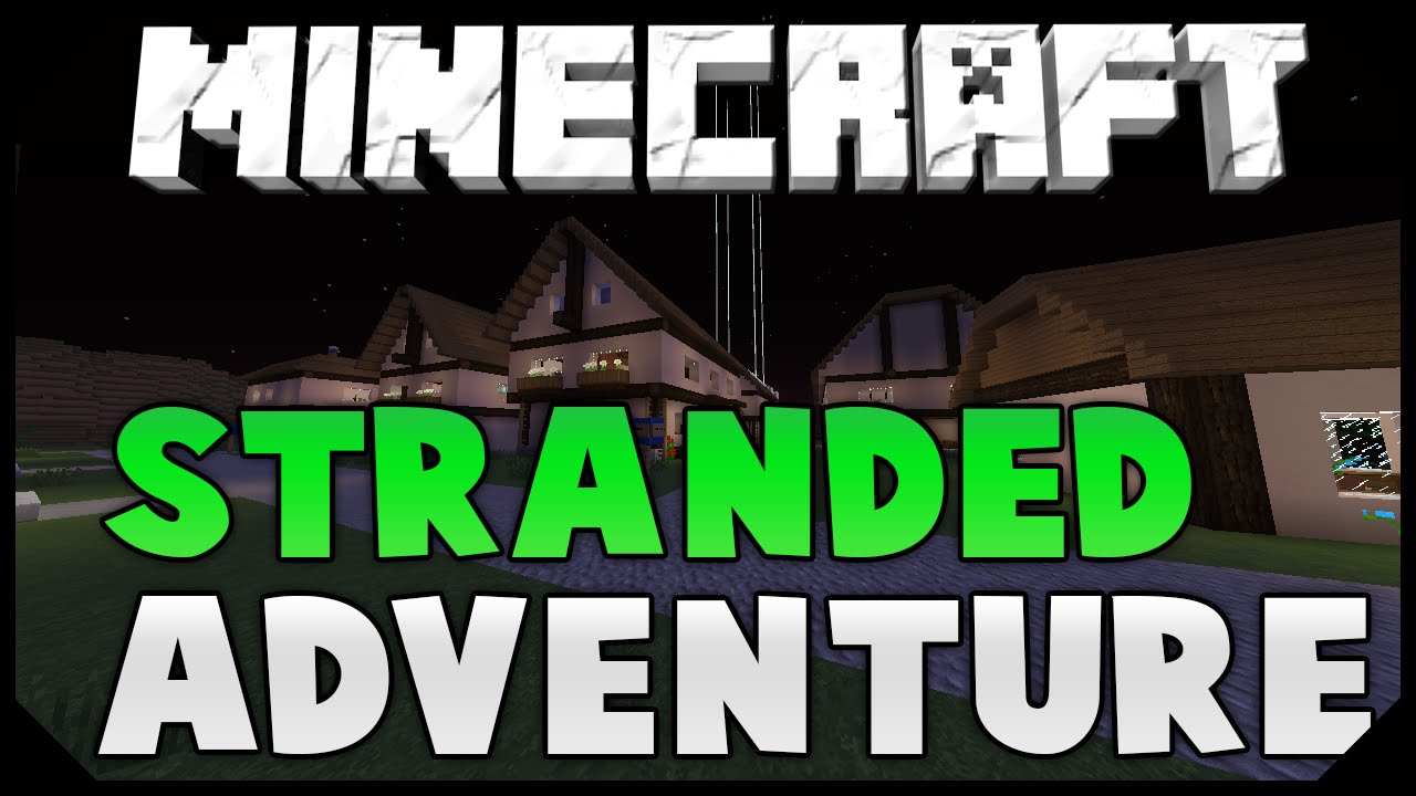 Minecraft: STRANDED Part 1 // 1.8 Adventure Map!