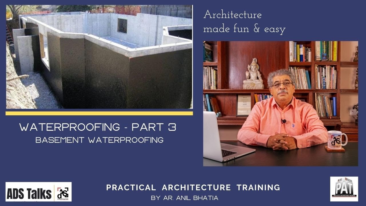 Waterproofing methods for basement