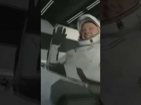 NASA's stranded astronauts exit the capsule upon return to Earth