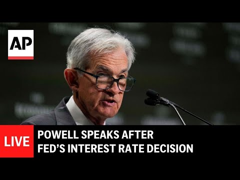 LIVE: Fed Chair Jerome Powell press conference after interest rate decision