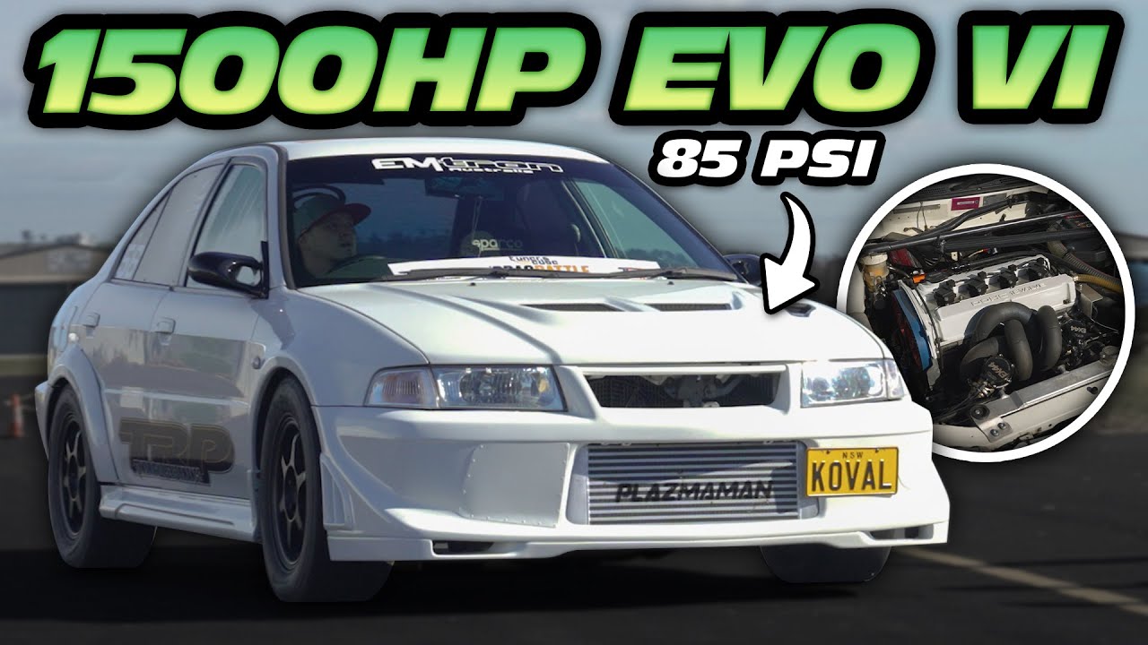 Meet the Gnarliest Australian Mitsubishi Evo VI, Packing 1,500-HP at ...
