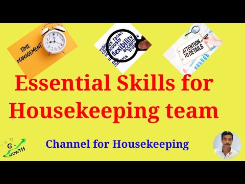 Essential Skills for Housekeepers - Make Housekeeping Easier
