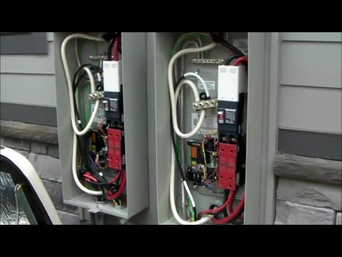 How to connect two Generac Transfer switches to single generator