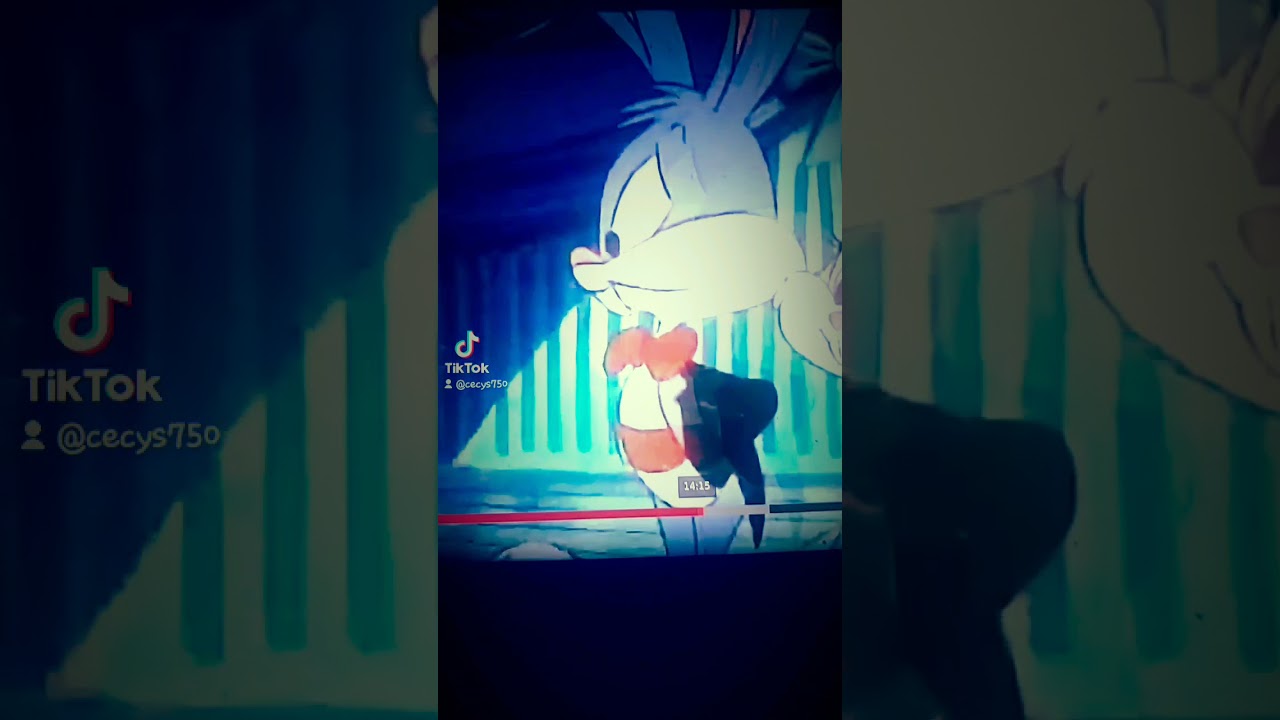 tiny toon babs is angry to buster