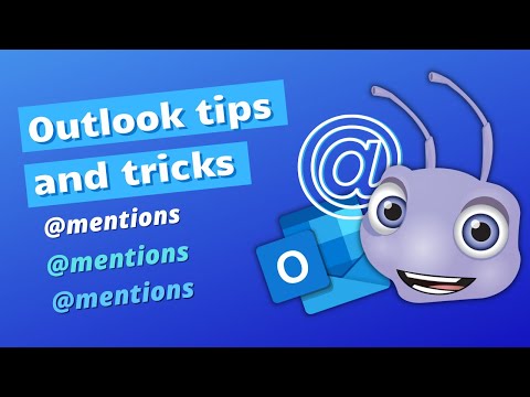 Outlook Tips & Tricks | @Mentions