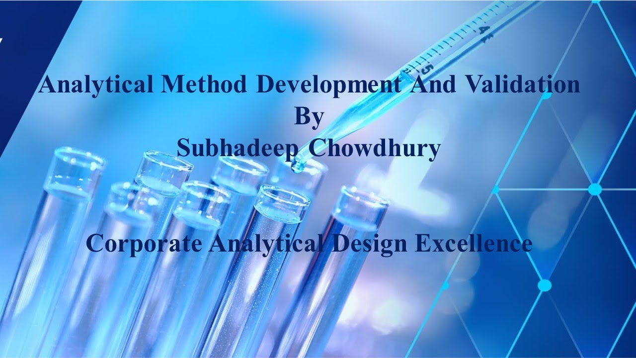 Analytical Method Development And Validation PPT #chemistry #pharmaceutical #pharmajob