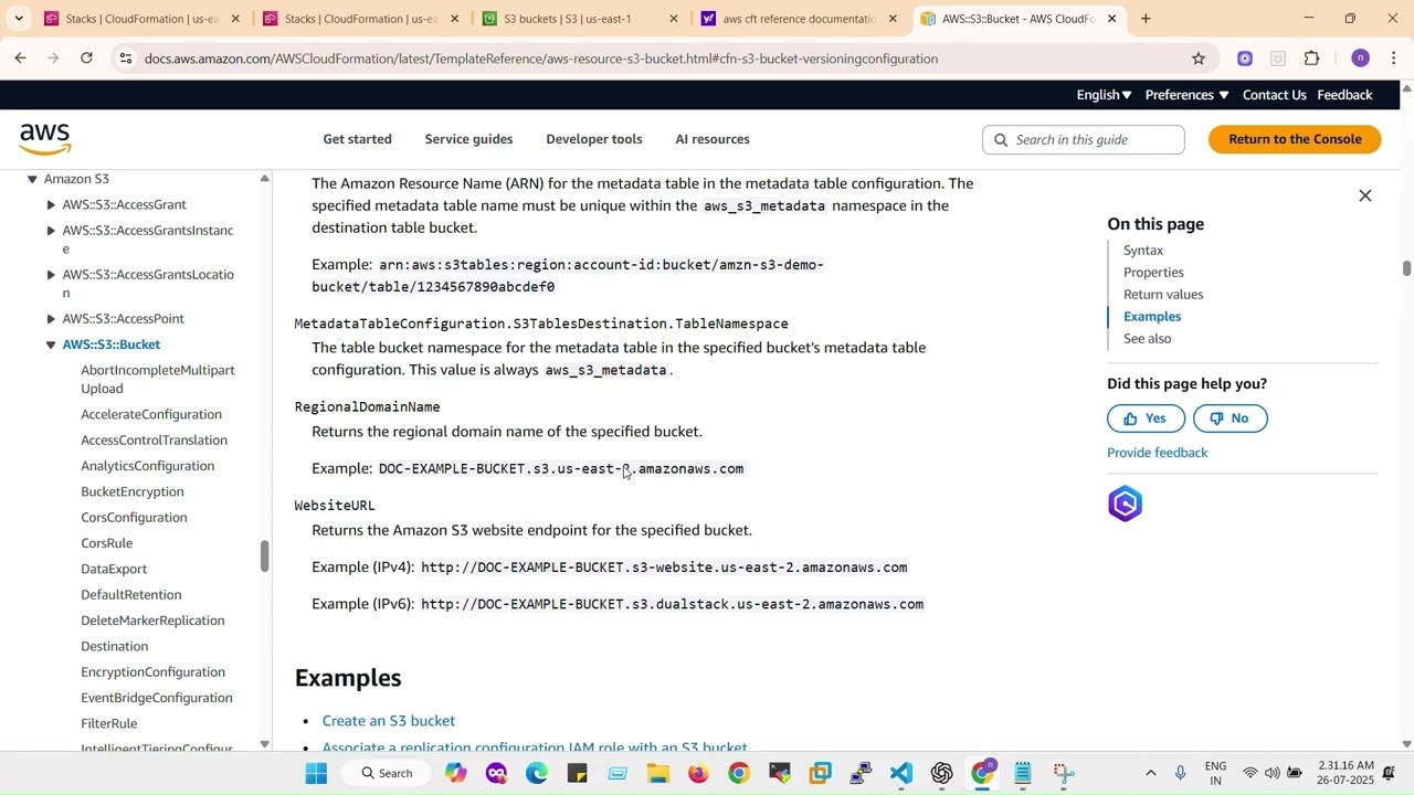 Create  S3 Bucket Using CloudFormation | AWS CFT Hands-on Tutorial