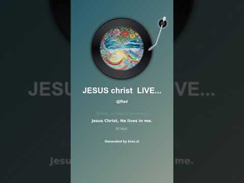 JESUS christ LIVES IN ME || SPREAD THE GOSPEL || Jesus is Alive