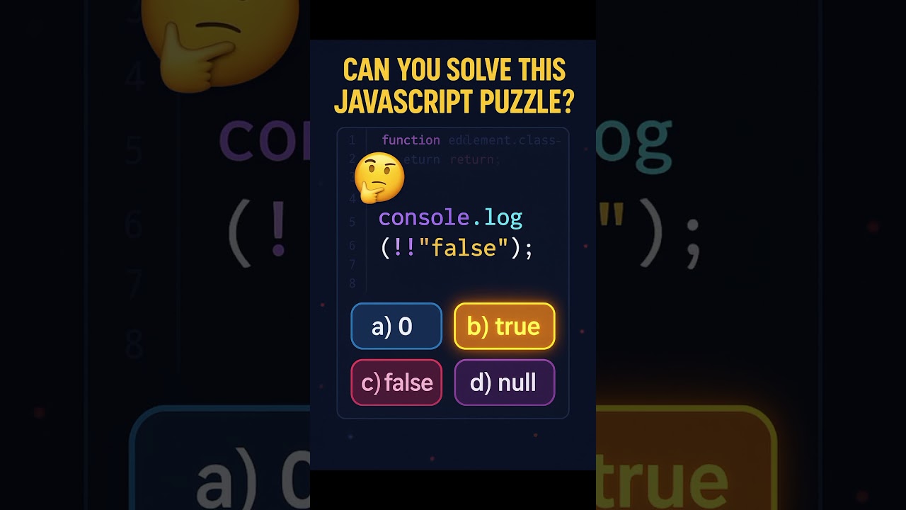 Guess the output for JavaScript comments your answer