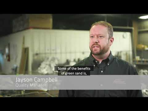 Production of aluminium castings on DISA MATCH.