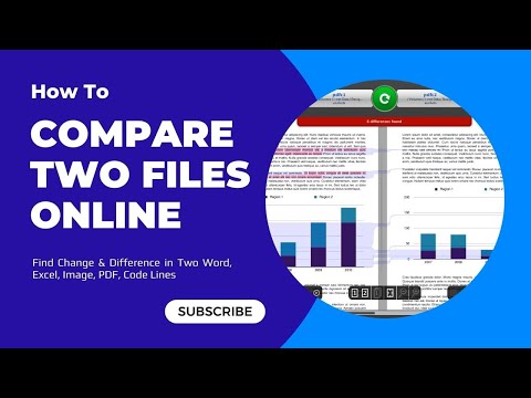 Compare Two Files Online | Compare Two Doc, Excel, PDF, Image, TXT and Code Files to find difference
