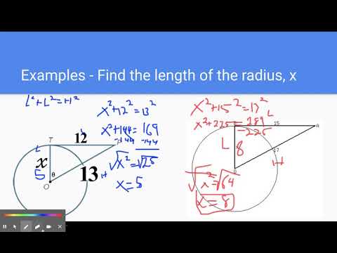 10.3 - Properties of tangents and chords