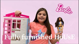 Barbie Glam Getaway House Unboxed (Pool Included) #Barbieglamgetawayhouse #barbie #unboxingbarbie