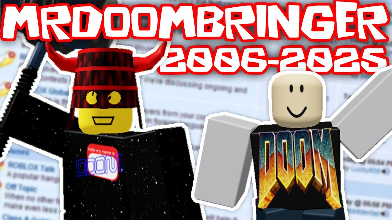MrDoomBringer ROBLOX Evolution & History (2006-2025)