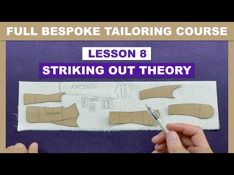 L8: Striking Out A Jacket Pattern - Theory | Online Coat Making Course