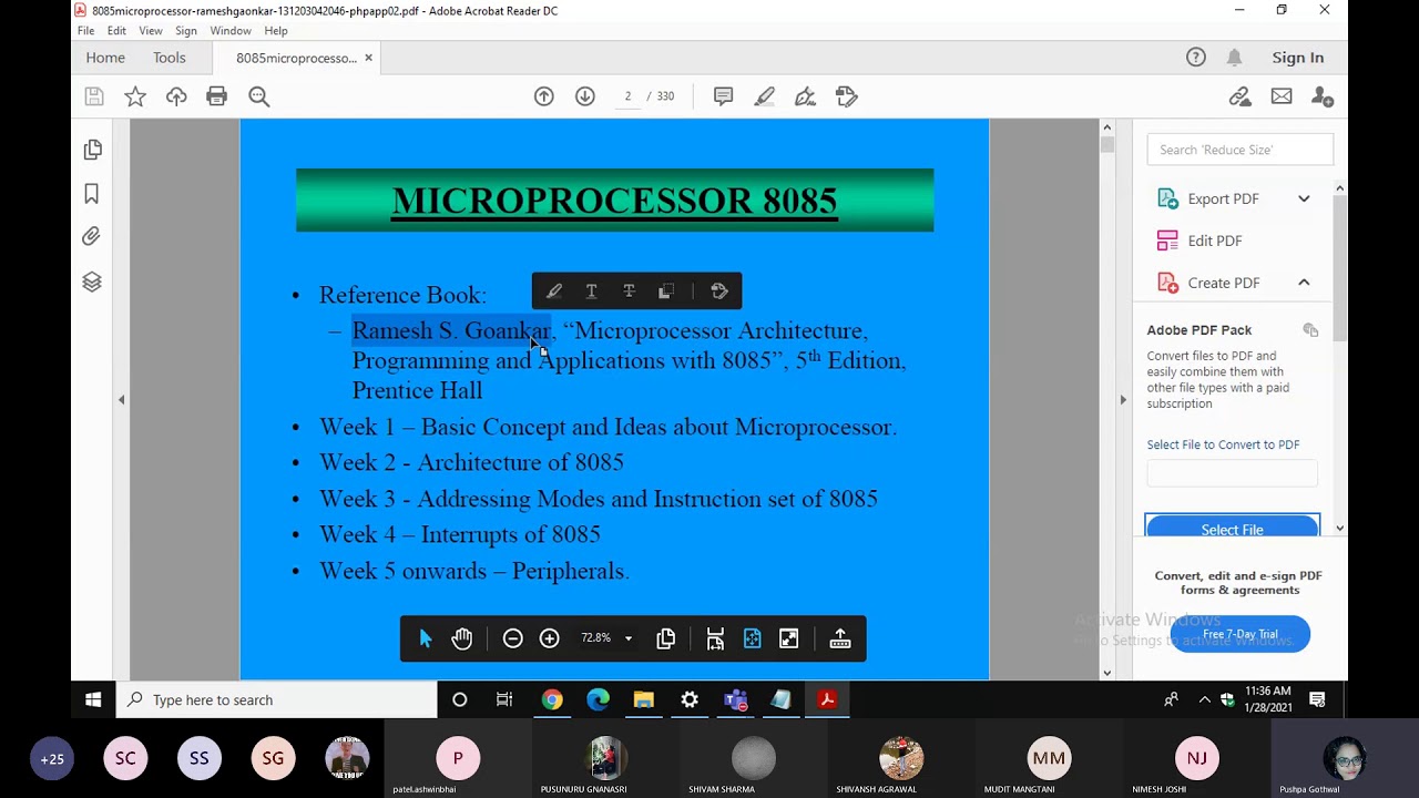 MICROPROCESSOR LECTURE 5