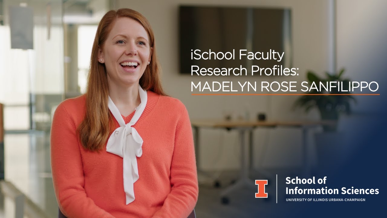 iSchool Faculty Research Profiles: Madelyn Rose Sanfilippo