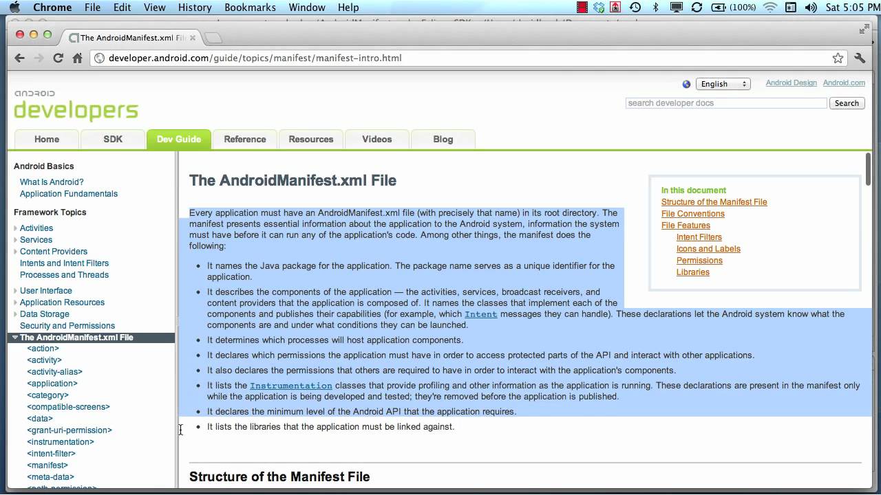 Android Learning Path: Lesson 2, Understanding Android