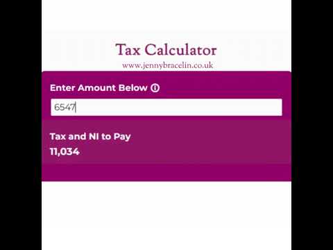 Self-Employed Tax and NI Calculator UK for 2023 to 2024