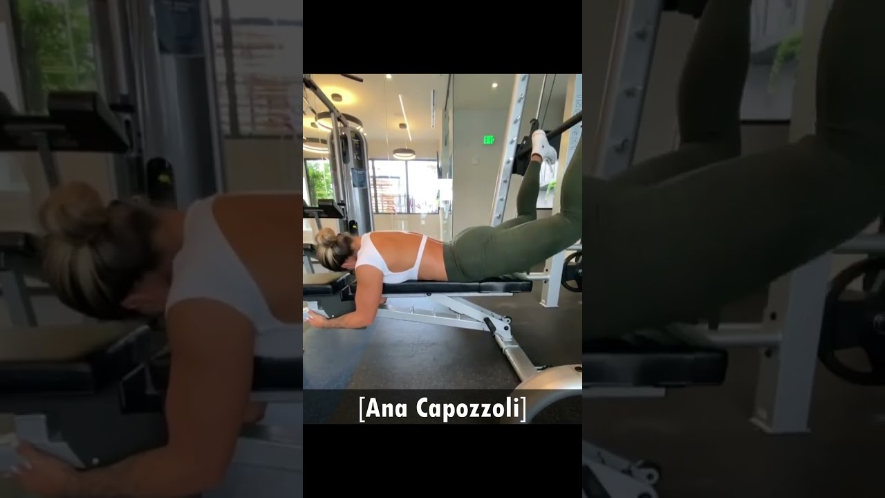 It's Booty Time 🍑 Bubble Butt Workout 🍑 #shorts | Ana Capozzoli ⚡ Perfct Booty Workout