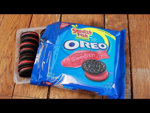 Swedish Fish Oreos Are Real - Where to Buy Swedish Fish Oreos - Delish.com