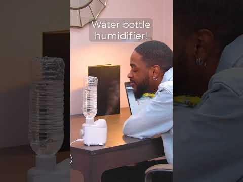 Useful everyday water bottle humidifier #shorts