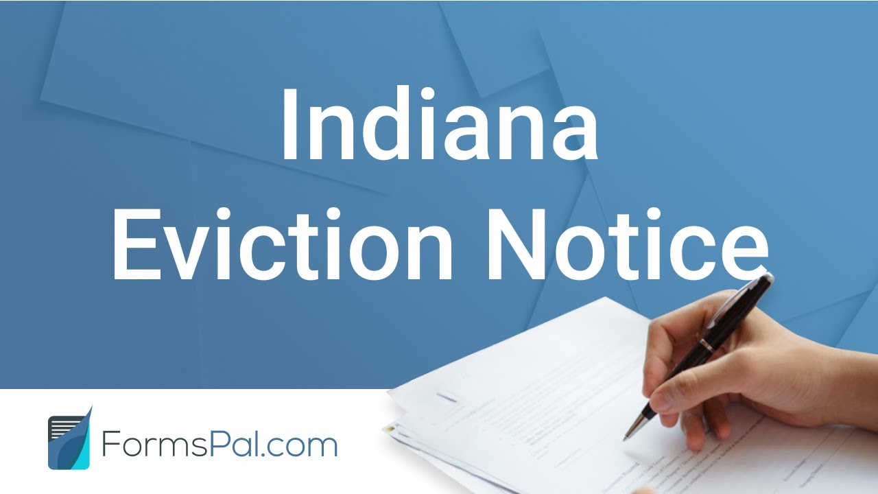 Indiana Eviction Notice - GUIDE