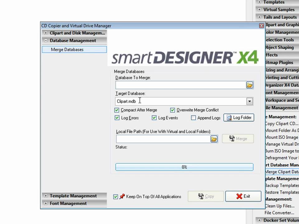 Smart Designer X4: Clipart Databases