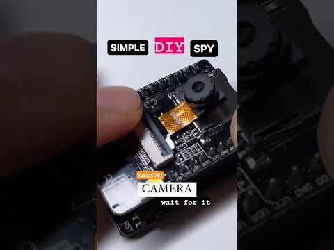 DIY Spy Cam with ESp32Cam #Shorts #esp32cam #esp32
