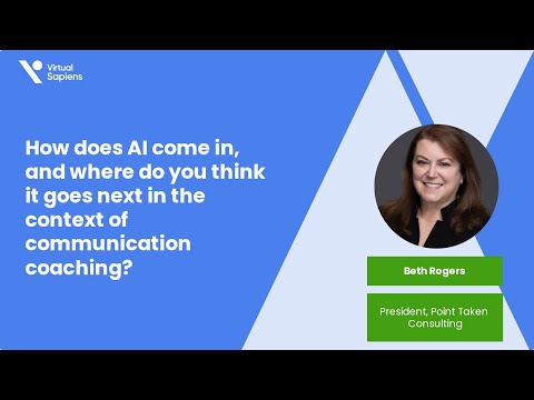How does AI come into the conversation and how does it affect communication coaching?