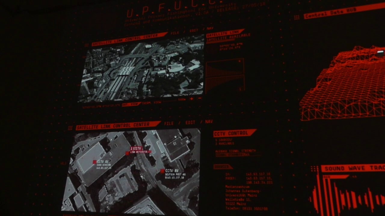 Superinterface / interactive Installation