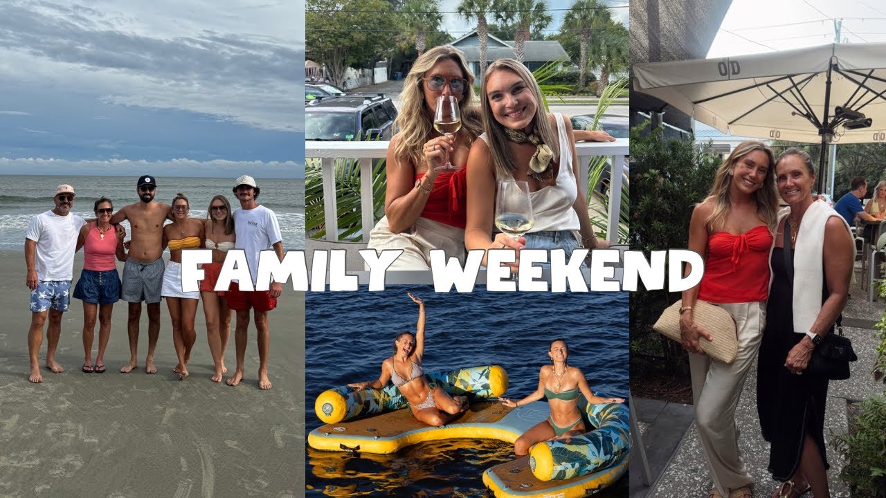 FAMILY COMES TO VISIT | weekend in chs