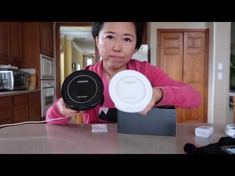 Samsung Fast Charge Wireless Charger unboxing