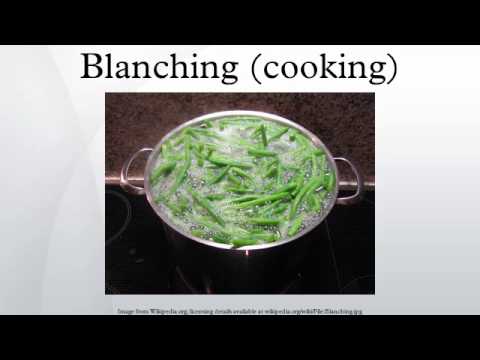 Blanching (cooking)