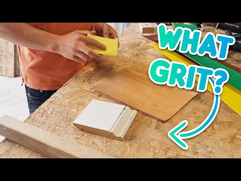 What Grit Sandpaper To Use On Wood