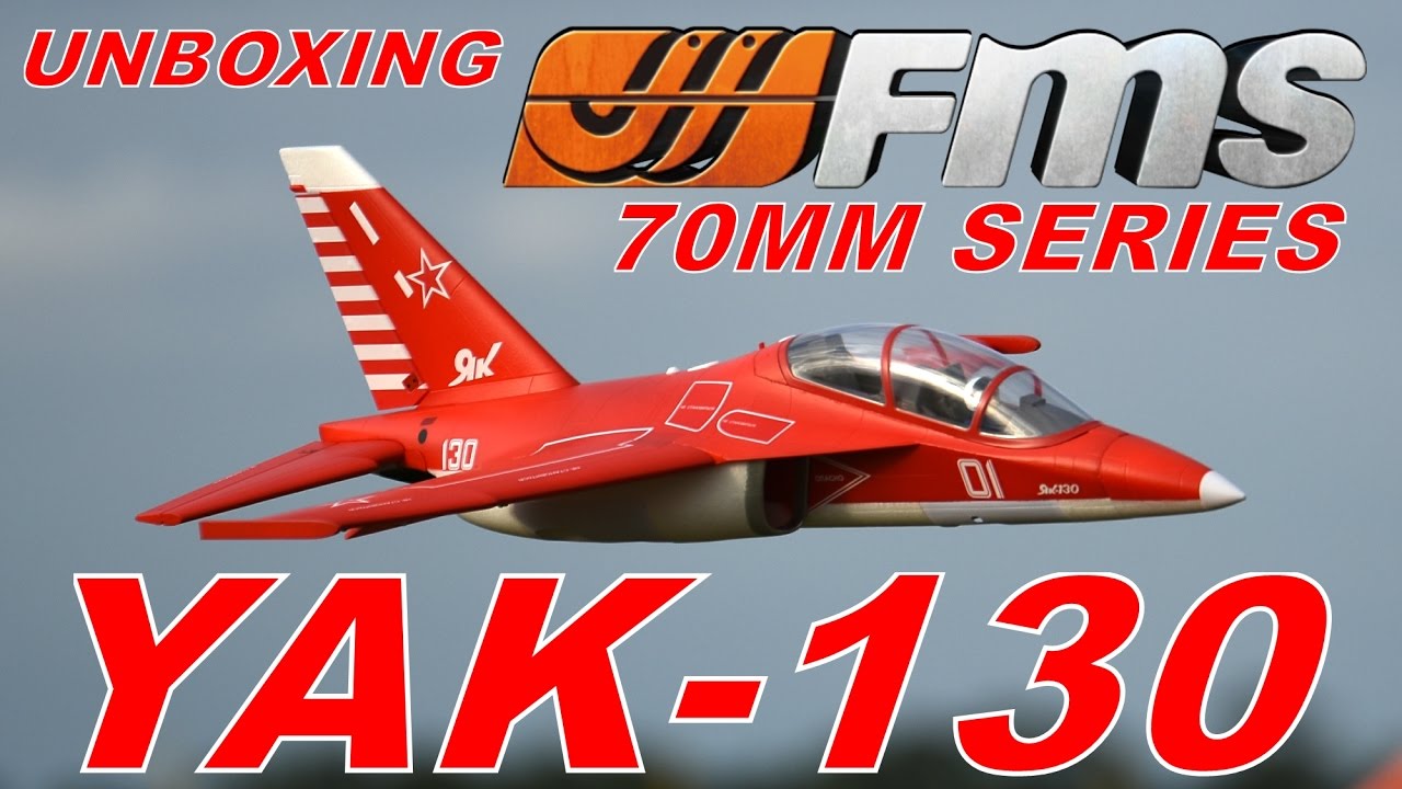 FMS EDF Jet 70mm Yak-130 V2, PNP