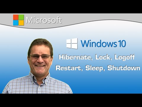Hibernate, Lock, Logoff, Restart, Sleep or Shutdown?