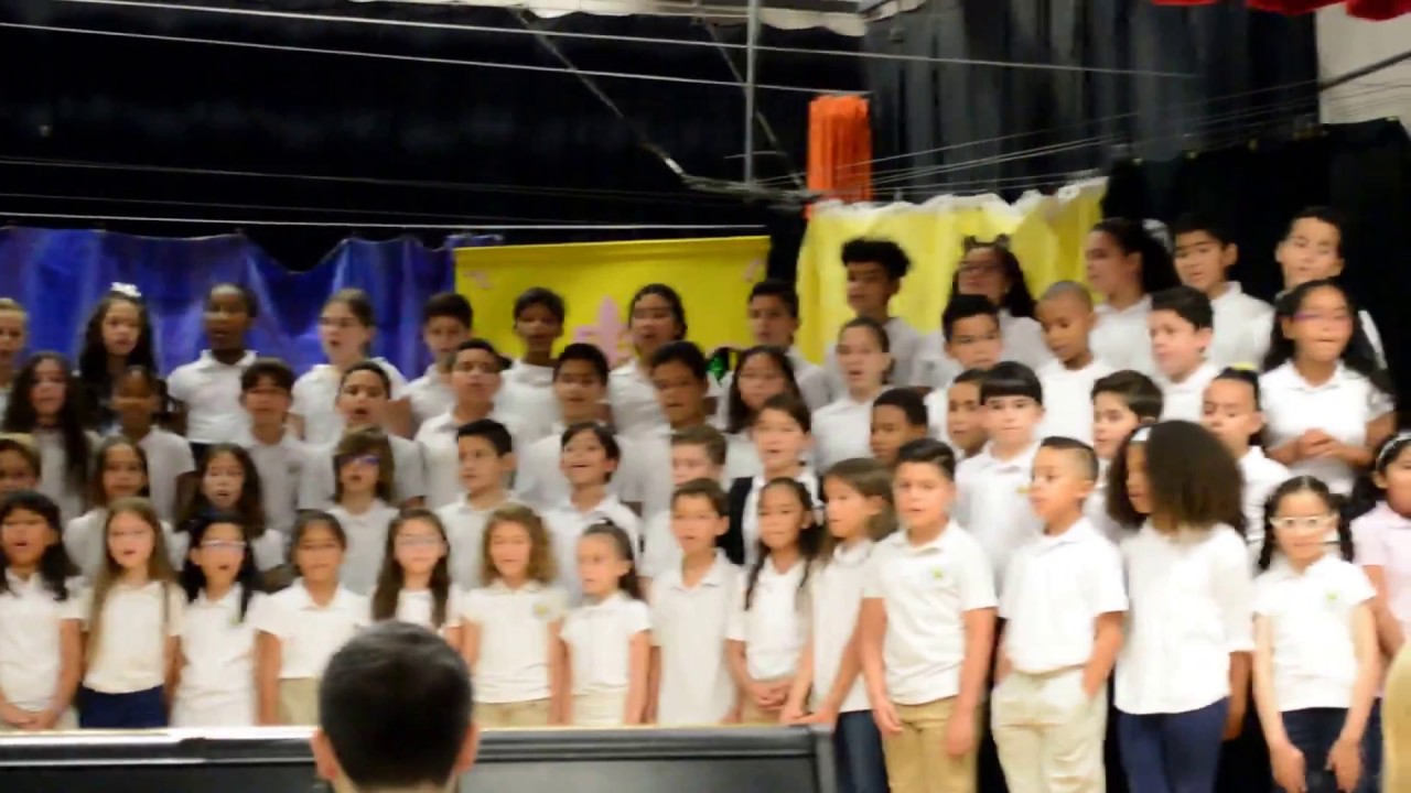 Powerful, Peaceful People - William Lehman Elementary song