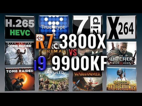 Ryzen 7 3800X vs i9 9900KF Benchmarks | Test Review | Comparison | Gaming | 13 Tests