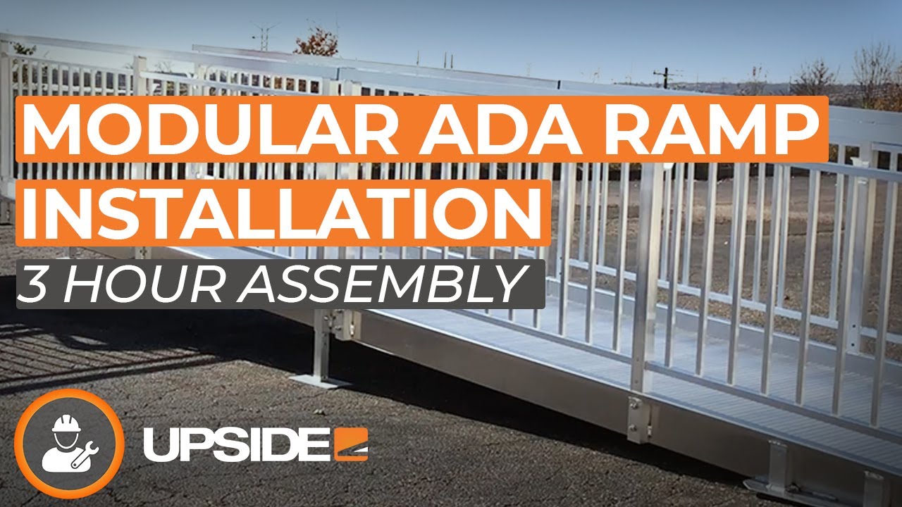 Modular ADA Ramp Installation - Upside Innovations