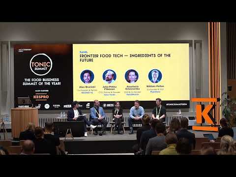 Panel: Frontier food tech - Ingredients of the future | Tonic summit 2024