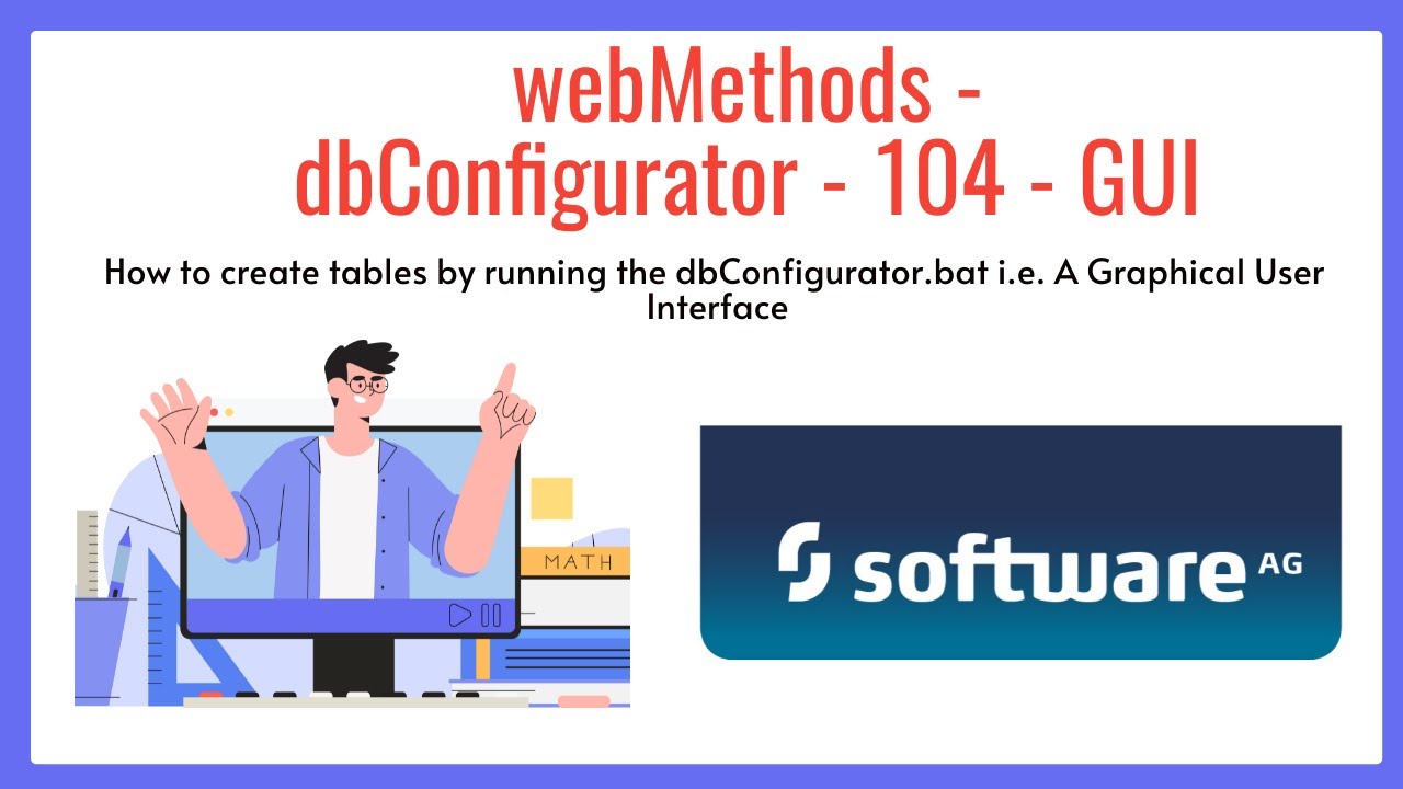 12. webMethods Chapter 1 | dbConfigurator Creation - GUI.