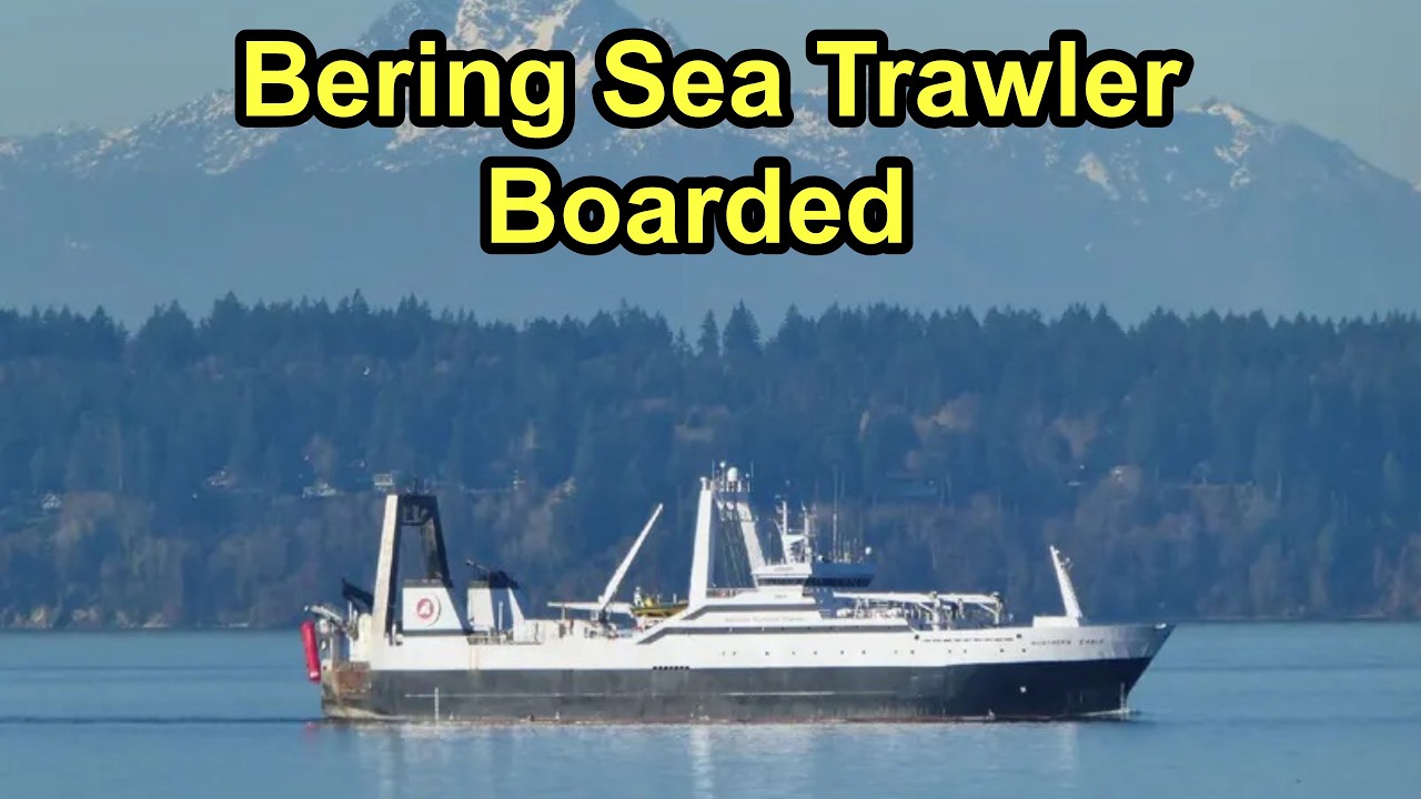 Bering Sea Trawler Boarded and Investigated in Pollock Counting Dispute.