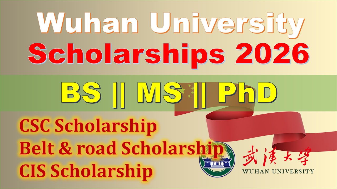 Wuhan University announced admissions & scholarships 2026 || BS, MS & PhD