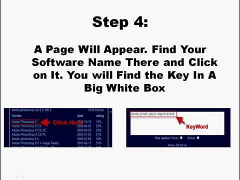 How to find serial keys for any software for your pc?